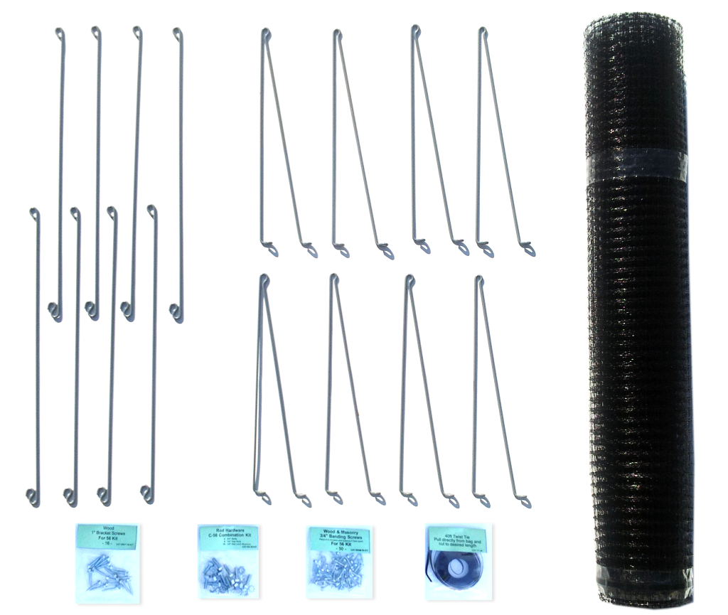 Outdoor Cat Fence Kits